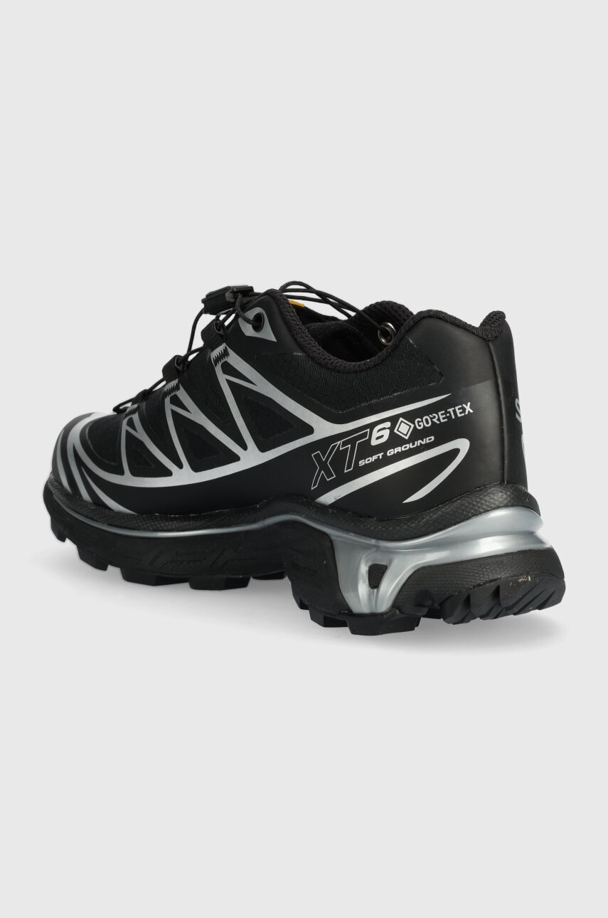 Salomon XT-6 Gore-Tex Black Silver L47450600 at PRM US Salomon XT-6 Gore-Tex Black Silver L47450600 at PRM US
