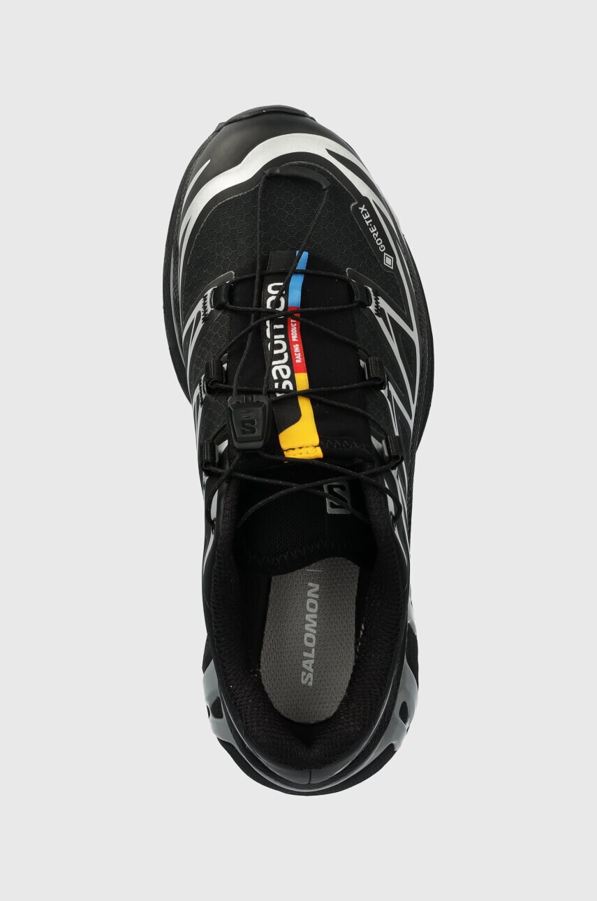 Salomon XT-6 Gore-Tex Black Silver L47450600 at PRM US Salomon XT-6 Gore-Tex Black Silver L47450600 at PRM US