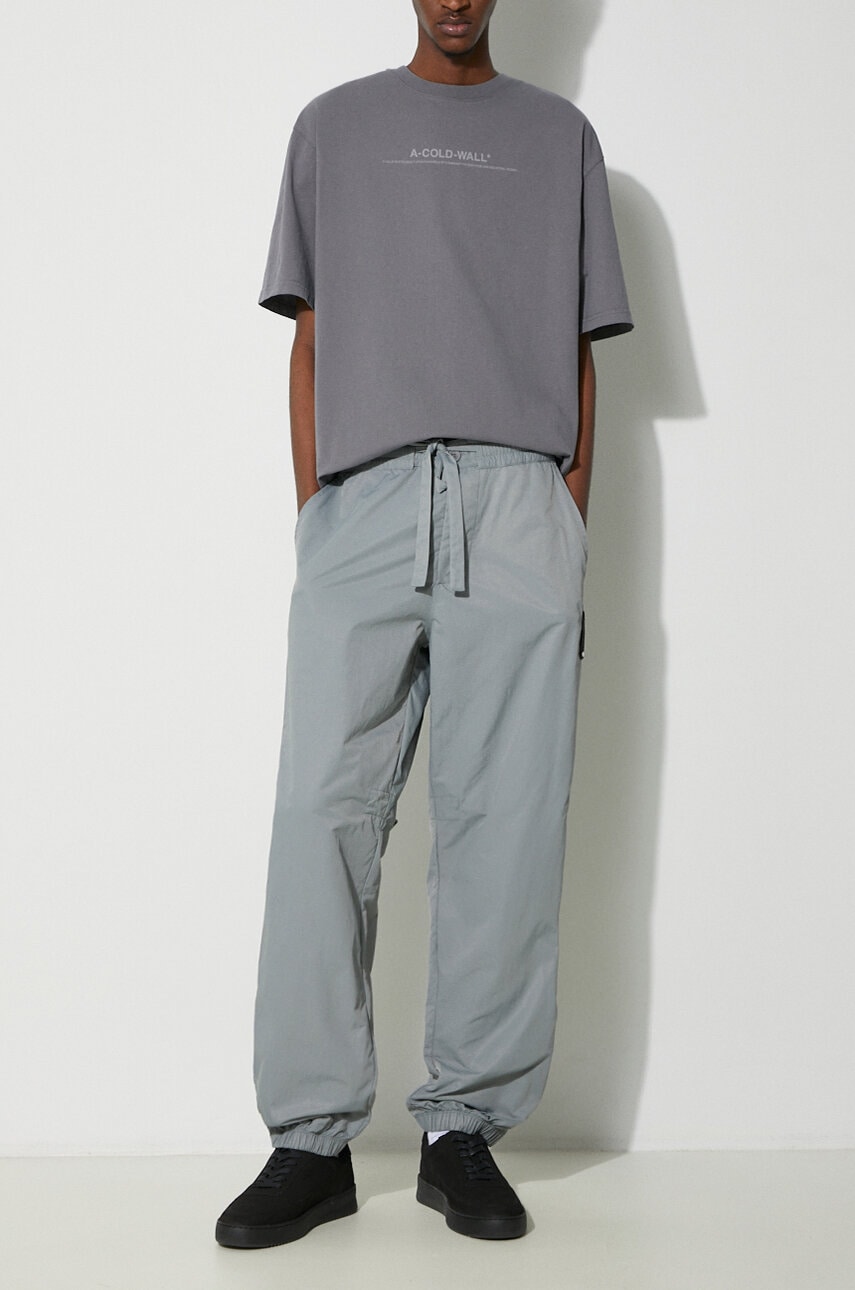 A-COLD-WALL* joggers Cinch Pant gray color ACWMB266 at PRM US A-COLD-WALL* joggers Cinch Pant gray color ACWMB266 at PRM US