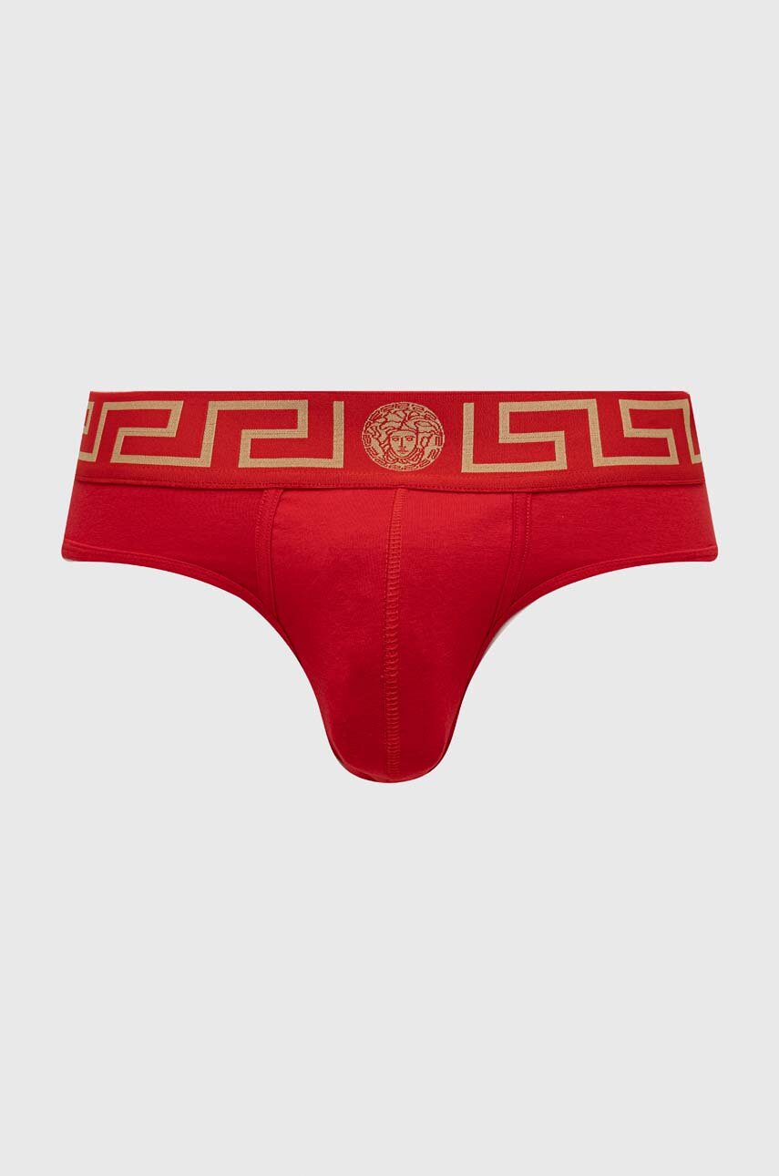 Versace bokserki męskie kolor czerwony AU10026 A232741 | Answear.com