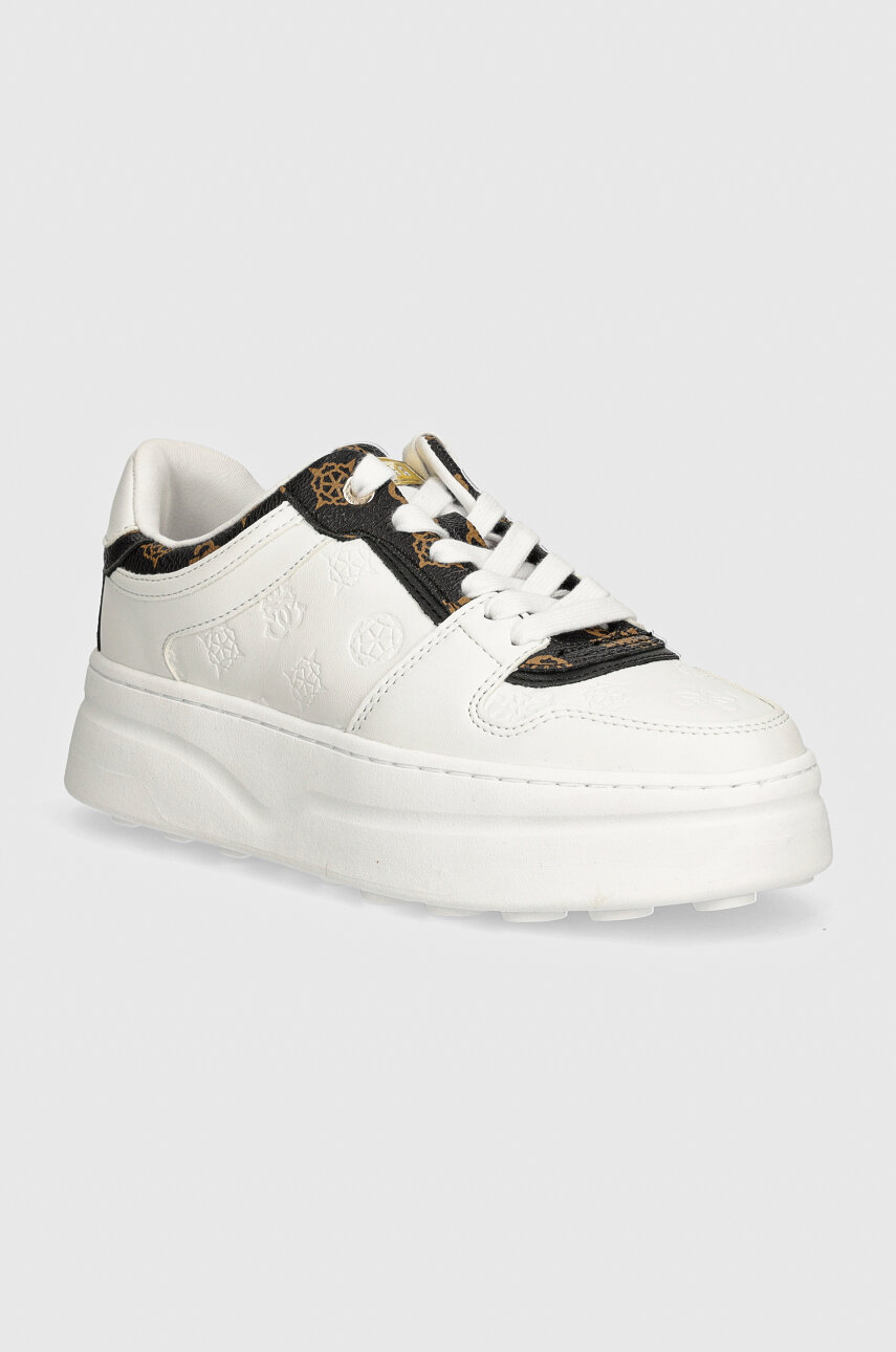 Tenisky Guess ZAYLIN biela farba, FLJZAY FAL12 | ANSWEAR.sk