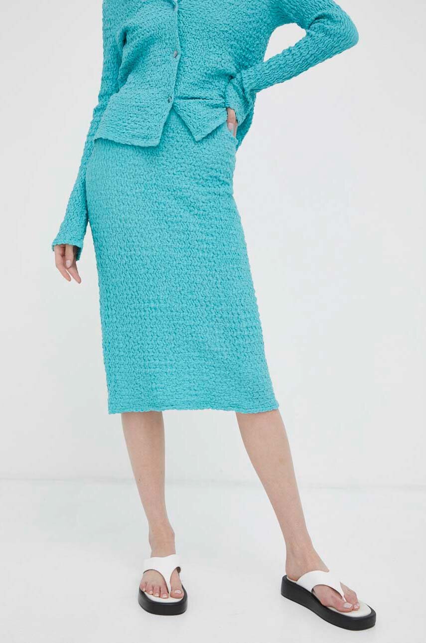 Fuste turcoaz | ANSWEAR.ro