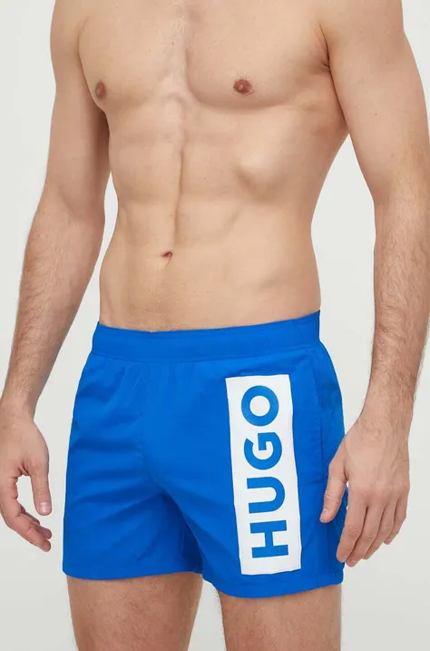 Costume de baie Hugo Blue Bărbați | ANSWEAR.ro