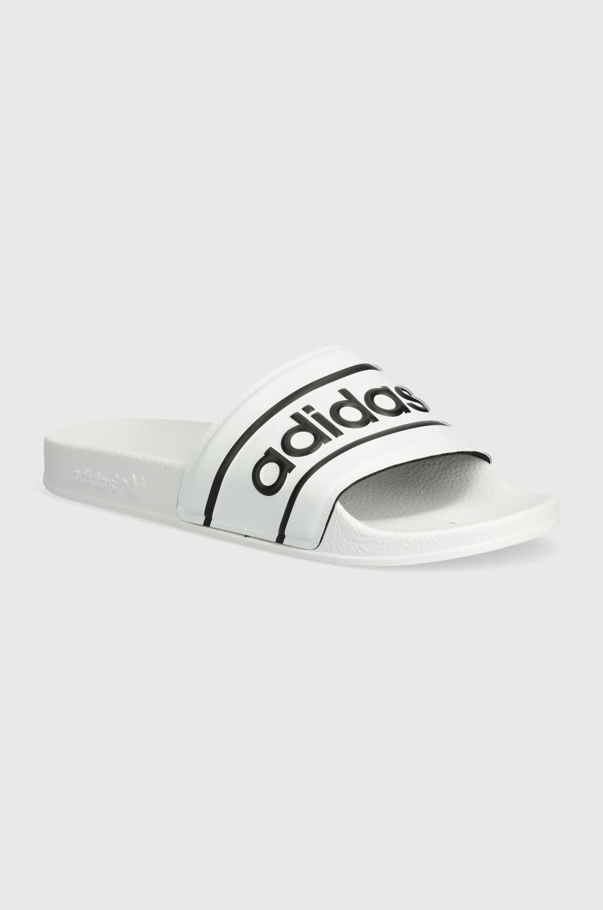 adidas Originals Klapki H00569 damskie kolor biały | Answear.com
