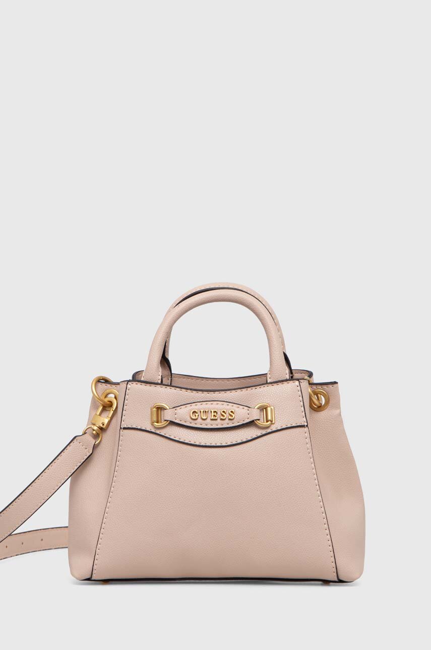 Genti Guess bej, geanta Guess bej | ANSWEAR.ro