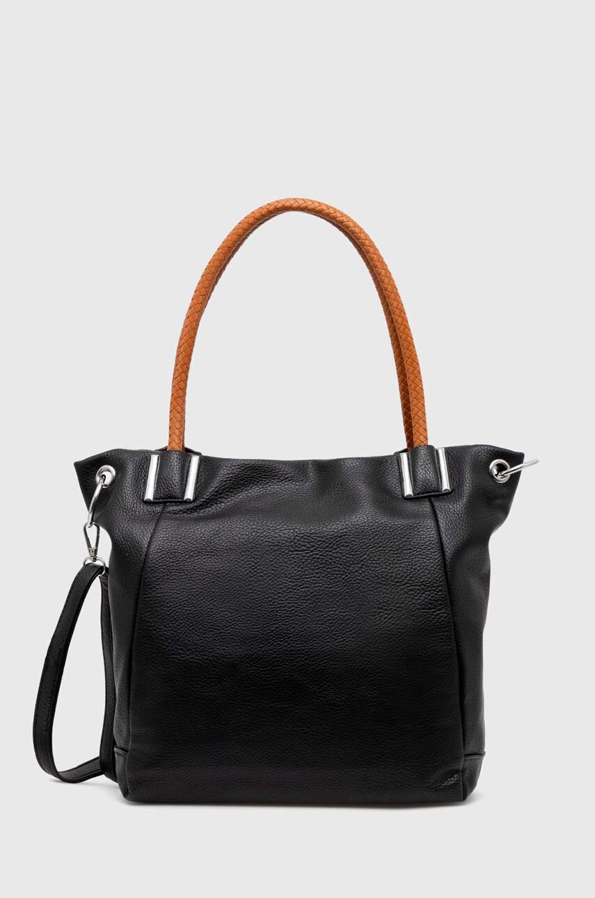 Answear Lab torebka skórzana kolor czarny | Answear.com