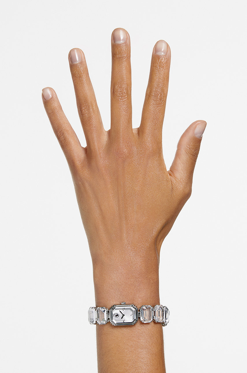 Swarovski zegarek 5621173 MILLENIA damski kolor biały | Answear.com