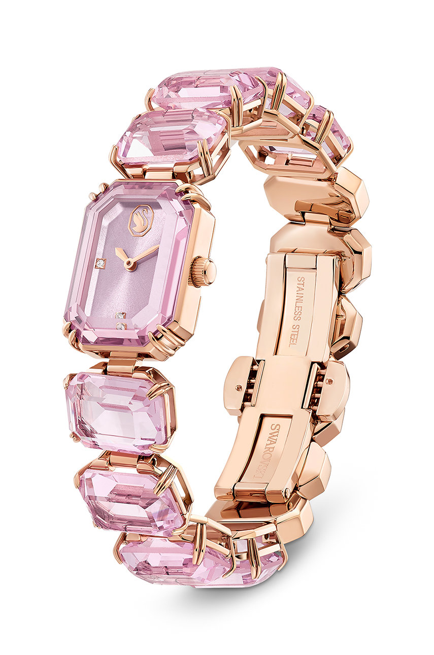 Swarovski zegarek 5630837 MILLENIA damski kolor różowy | Answear.com
