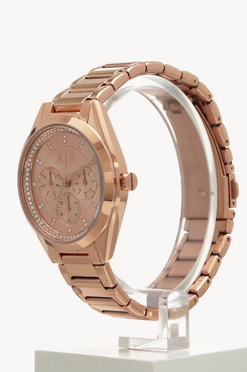 Armani Exchange zegarek damski kolor złoty | Answear.com