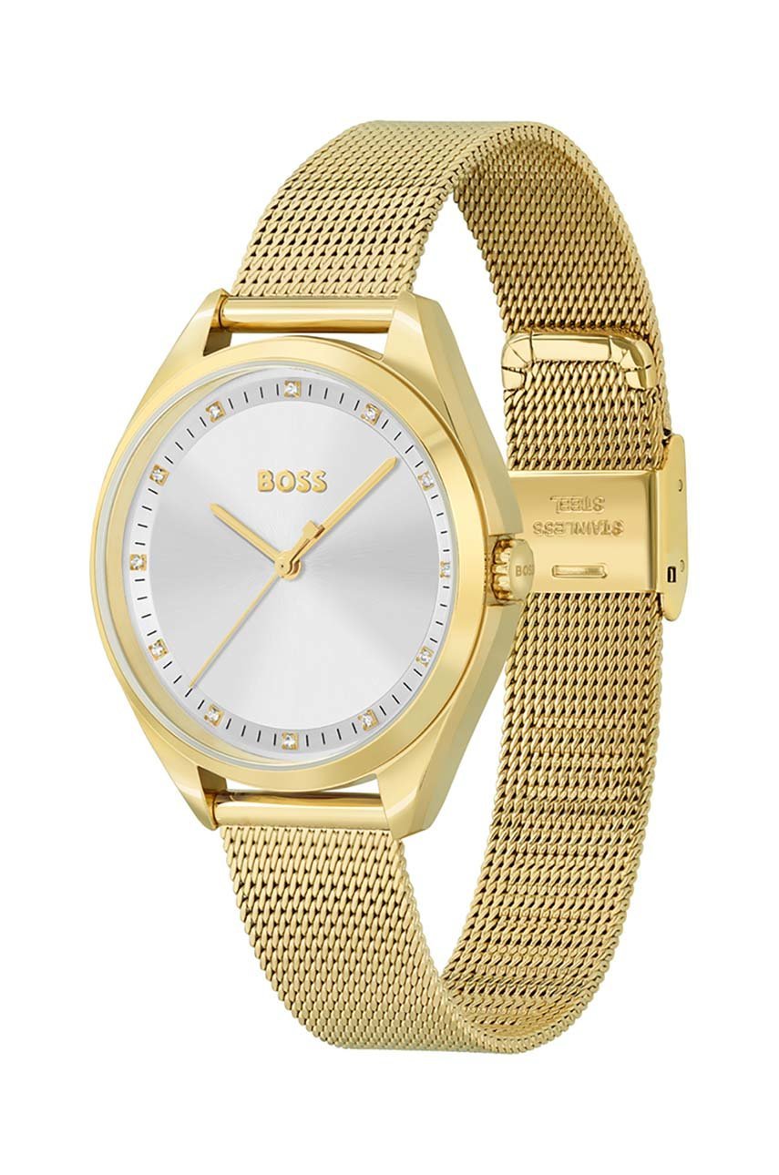 BOSS zegarek damski kolor złoty | Answear.com
