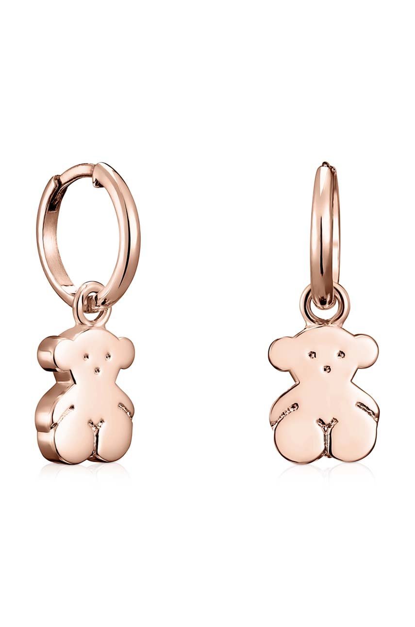 Tous kolczyki ze srebra pokrytego złotem Sweet Dolls | Answear.com