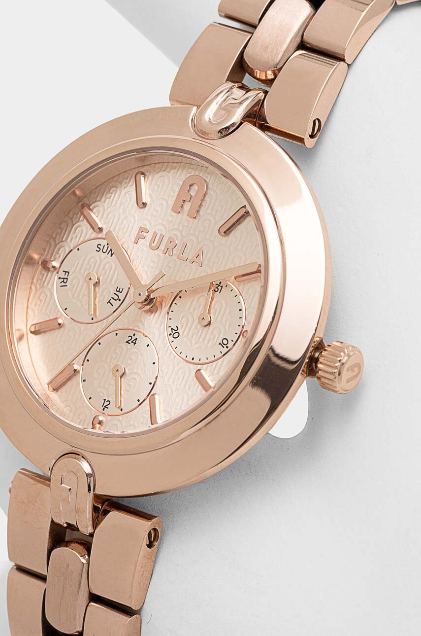 Hodinky Furla dámsky, ružová farba | ANSWEAR.sk