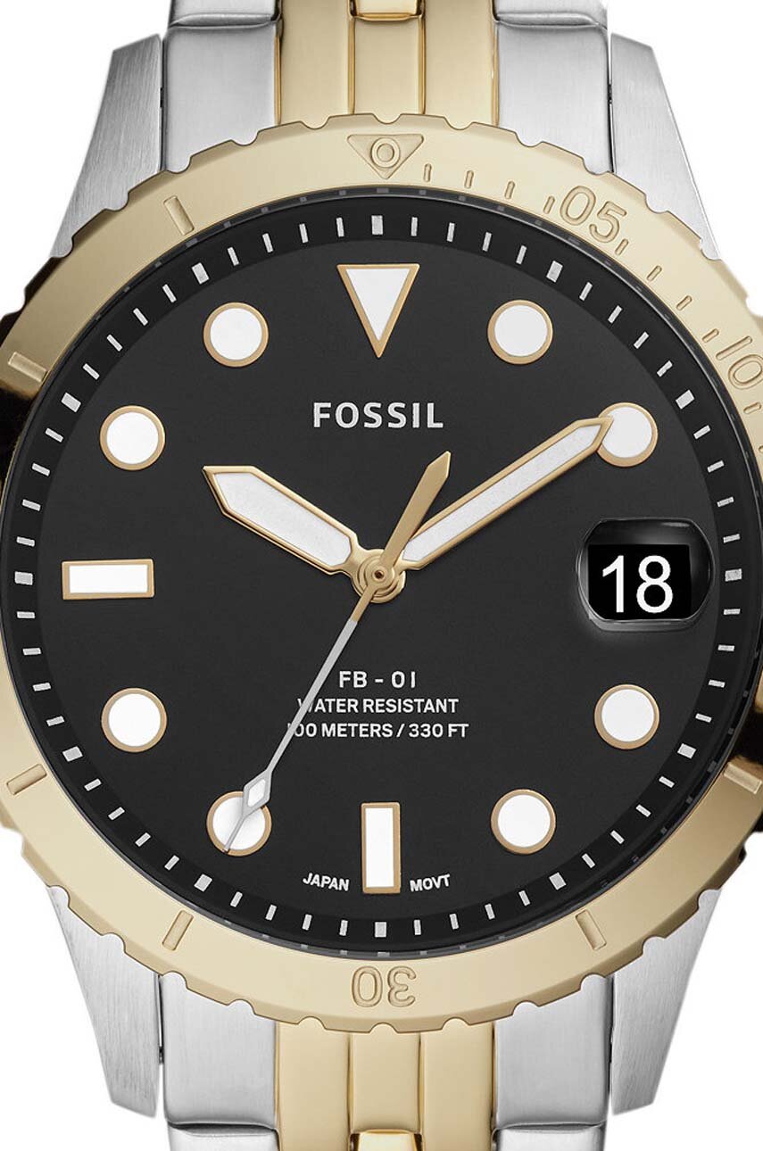 Sat Fossil za žene, boja: srebrna | ANSWEAR.hr