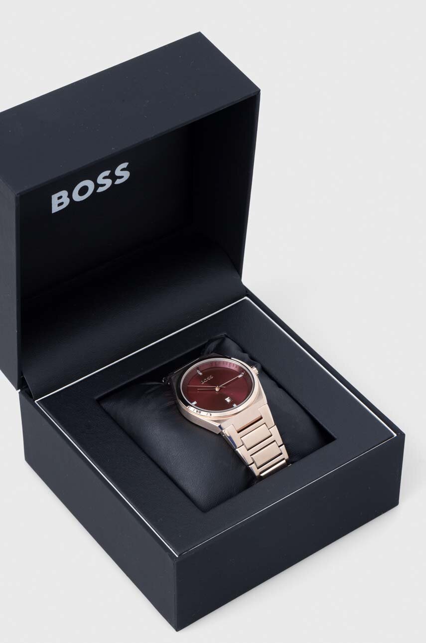 BOSS zegarek damski kolor złoty | Answear.com