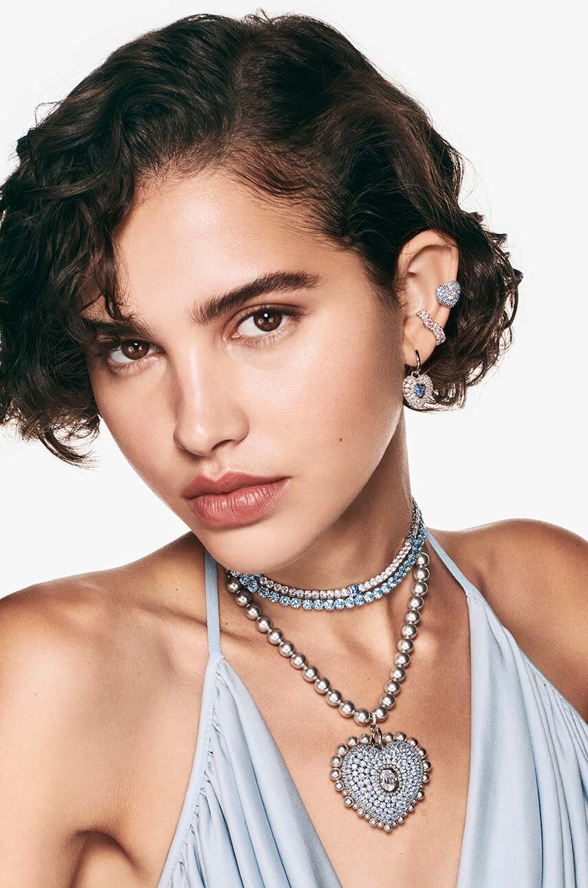 Náušnice Swarovski HYPERBOLA | ANSWEAR.sk