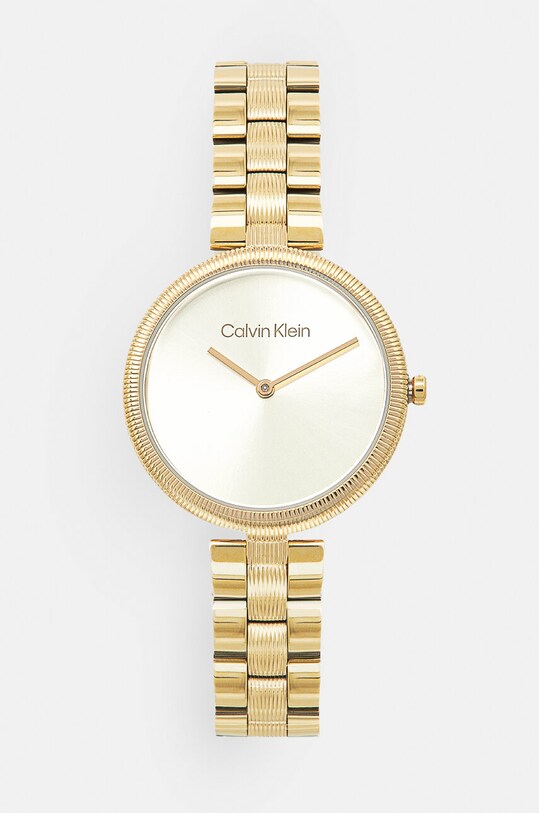 Calvin Klein zegarek damski kolor złoty 25100014 | Answear.com