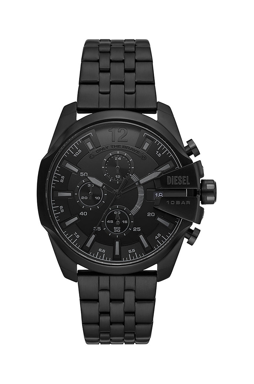 Diesel zegarek męski kolor czarny | Answear.com