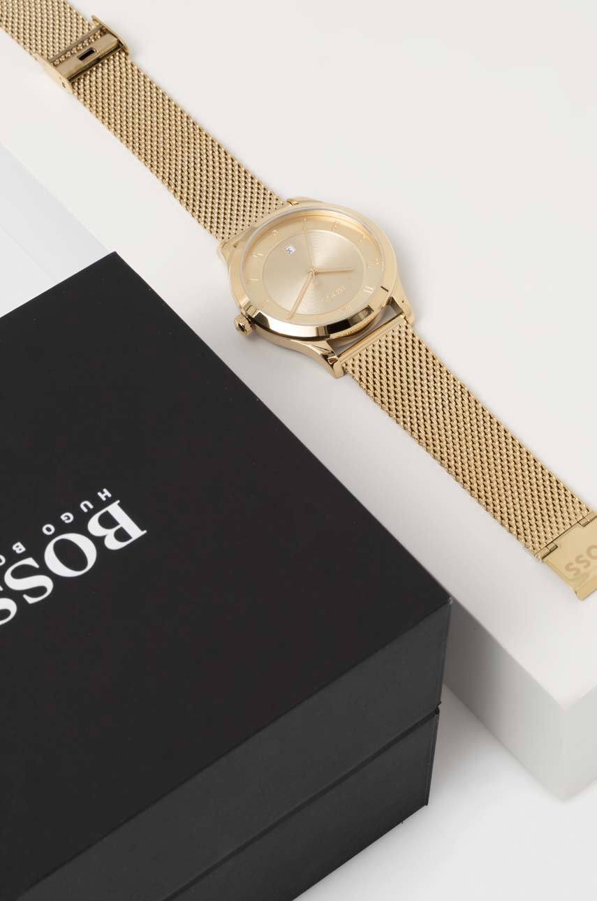 Hodinky BOSS 1513982 pánske, zlatá farba | ANSWEAR.sk