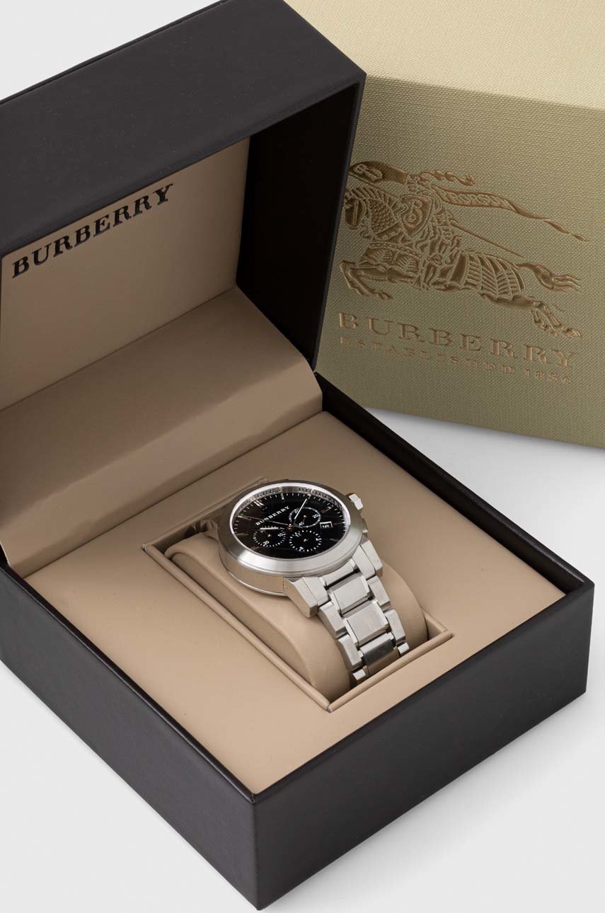 Часы Burberry BU9351 мужские цвет серебрянный | ANSWEAR.ua