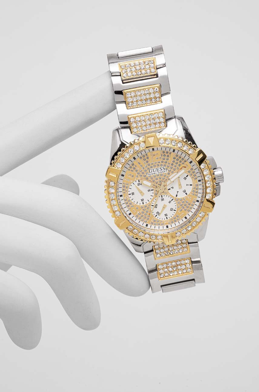 Hodinky Guess W0799G4, barva zlatá | ANSWEAR.cz