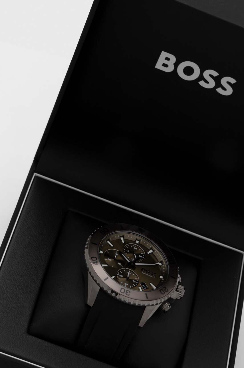 BOSS zegarek 1513967 męski kolor czarny | Answear.com