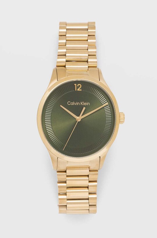 Hodinky Calvin Klein 25200229 pánske, zlatá farba | ANSWEAR.sk