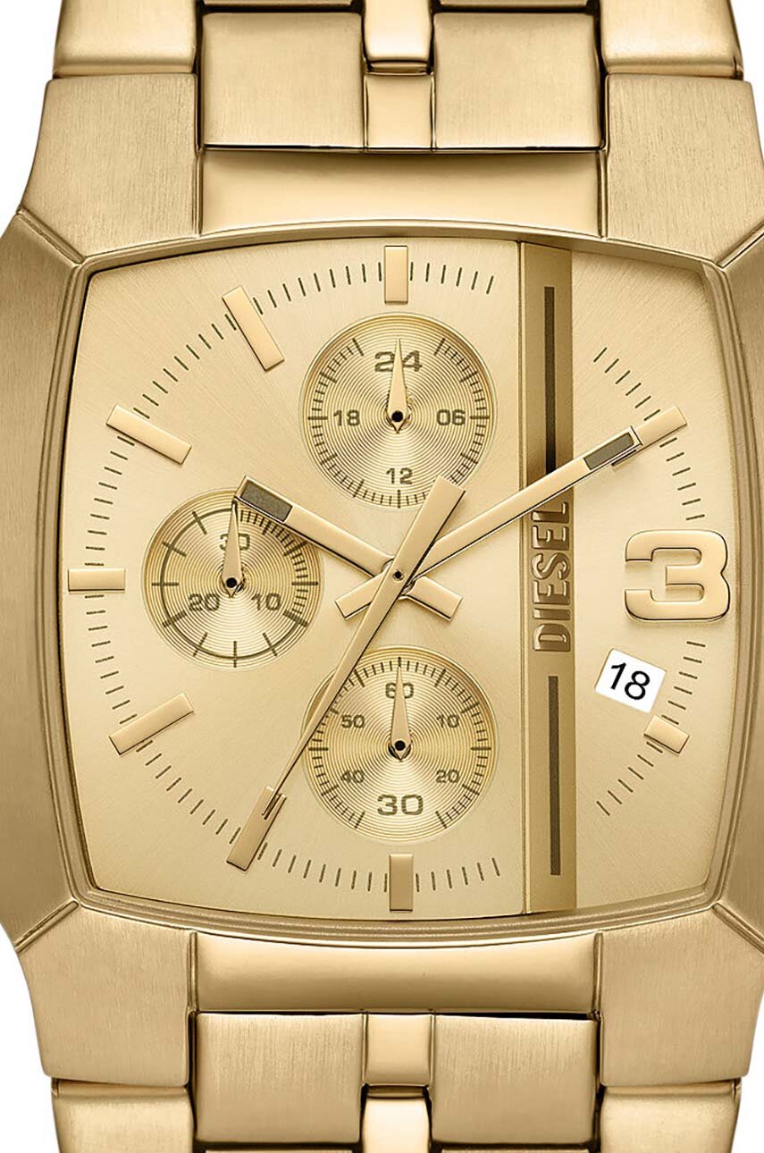 Diesel zegarek męski kolor złoty | Answear.com