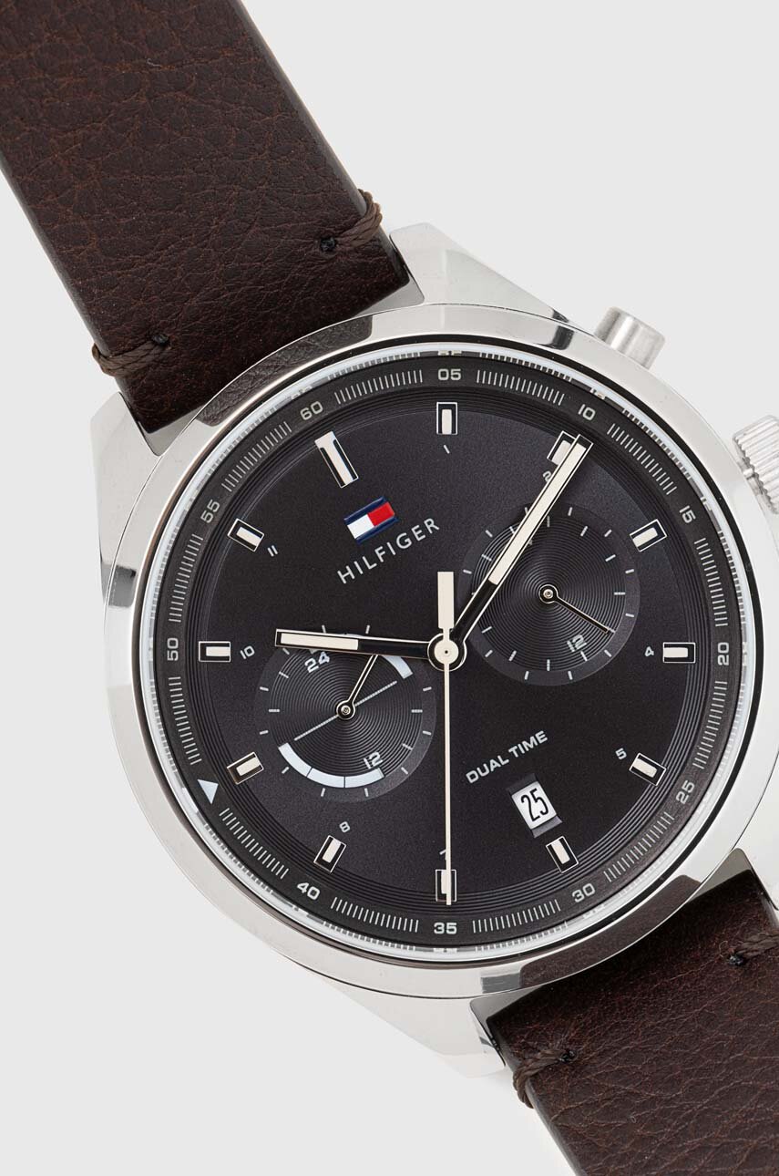 Годинник Tommy Hilfiger чоловічий колір коричневий | ANSWEAR.ua