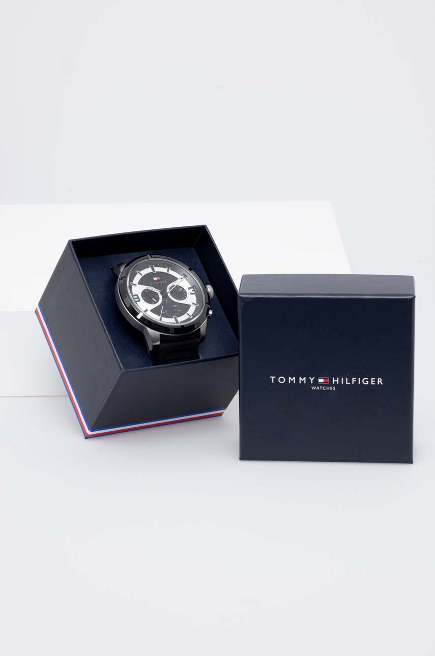 Tommy Hilfiger zegarek 1792074 męski kolor czarny | Answear.com