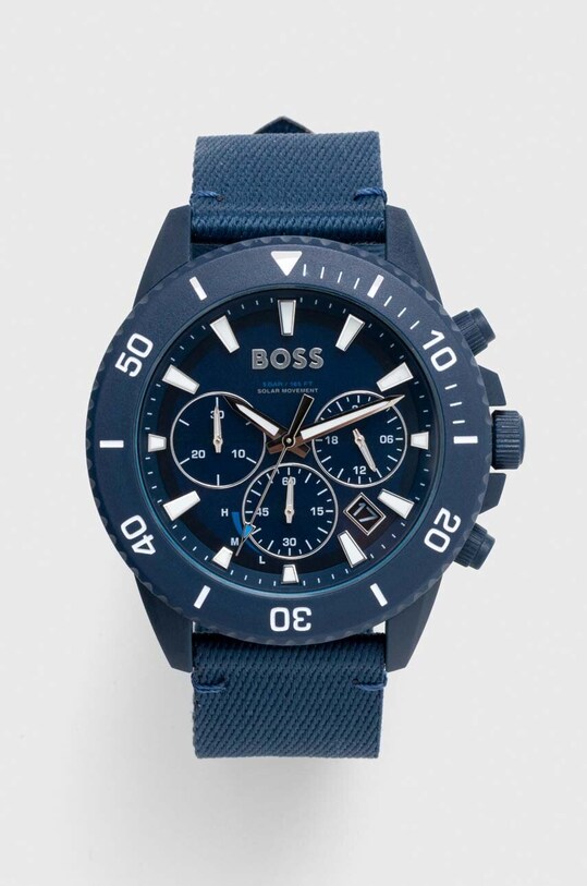 Часовник BOSS 1513919 мъжки в синьо | ANSWEAR.bg