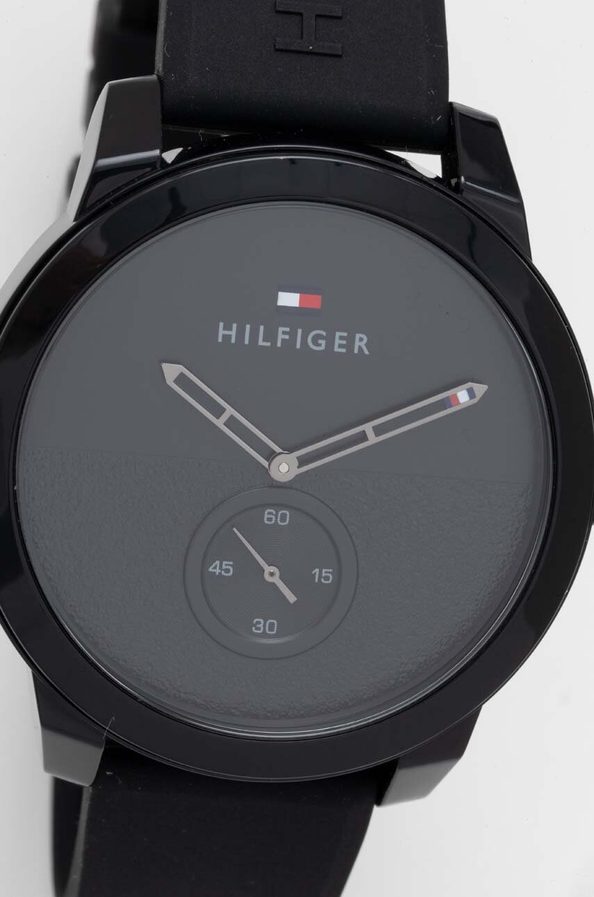 Часы Tommy Hilfiger мужской цвет чёрный | ANSWEAR.ua