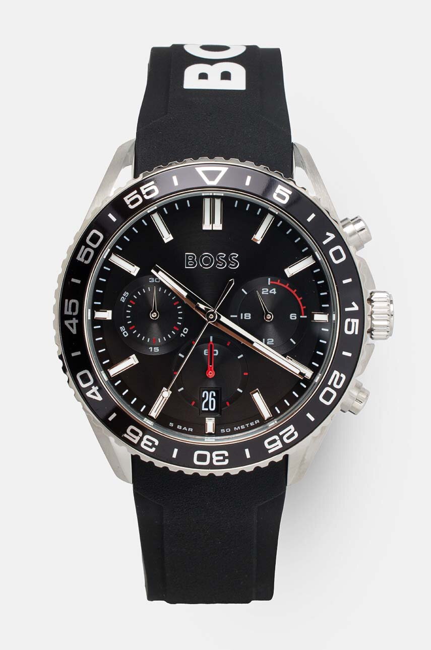 BOSS zegarek męski kolor czarny 1514141 | Answear.com