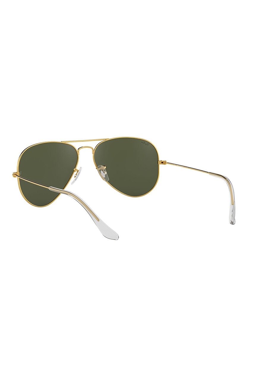 Ray-Ban okulary przeciwsłoneczne AVIATOR LARGE METAL męskie kolor złoty ...
