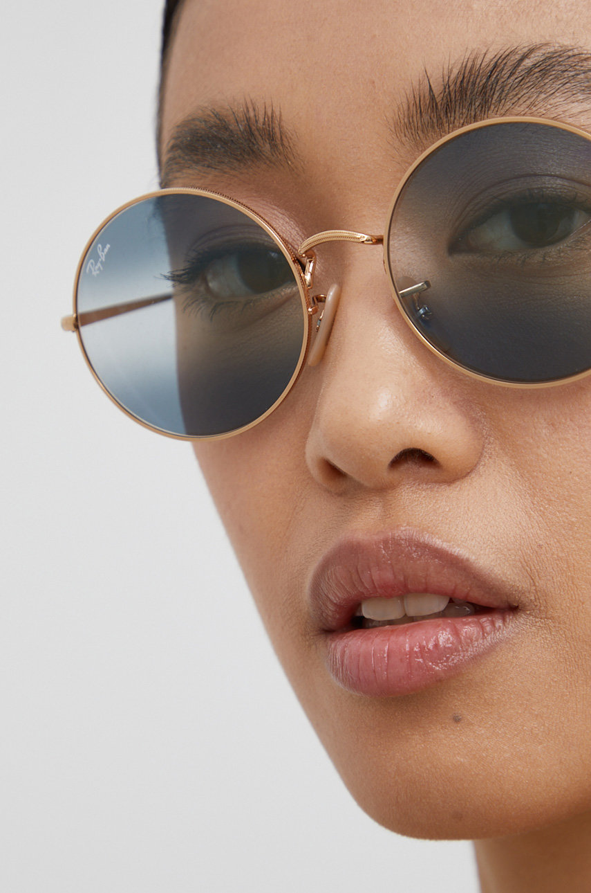Ray-Ban Okulary przeciwsłoneczne 0RB1970, kolor złoty | Answear.com