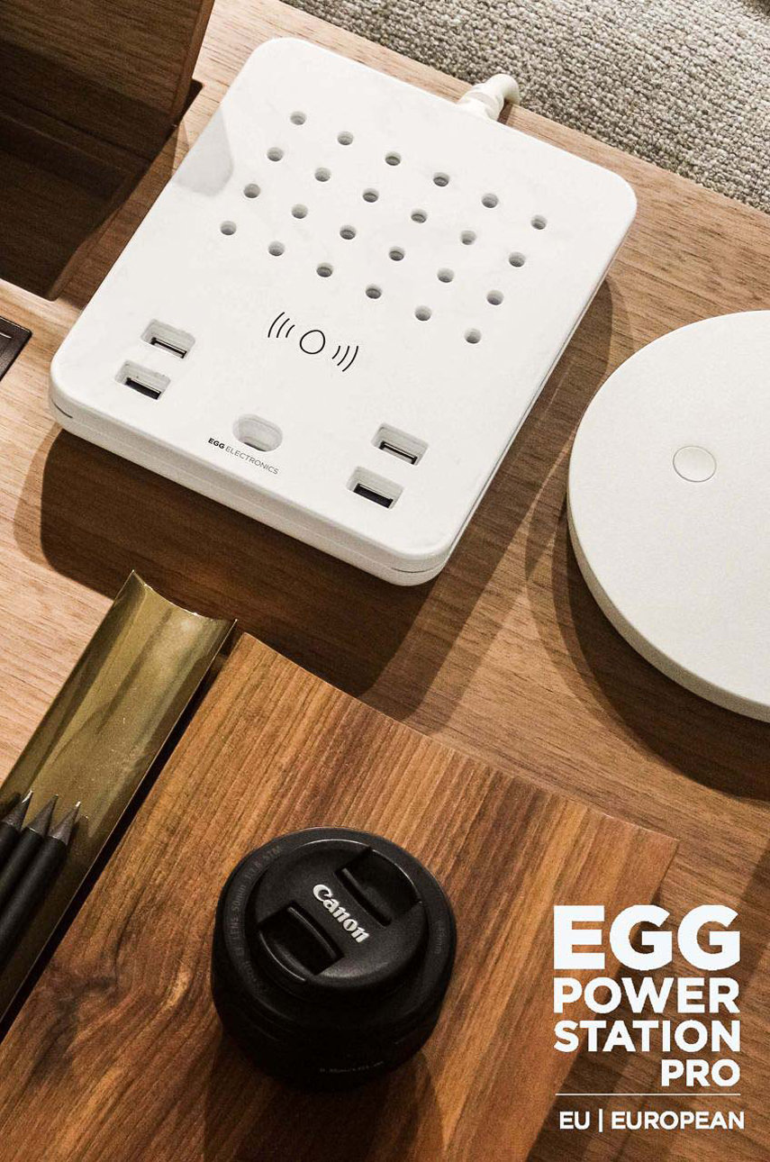 EGG Electronics stacja ładująca z ładowaniem indukcyjnym PowerStation ...