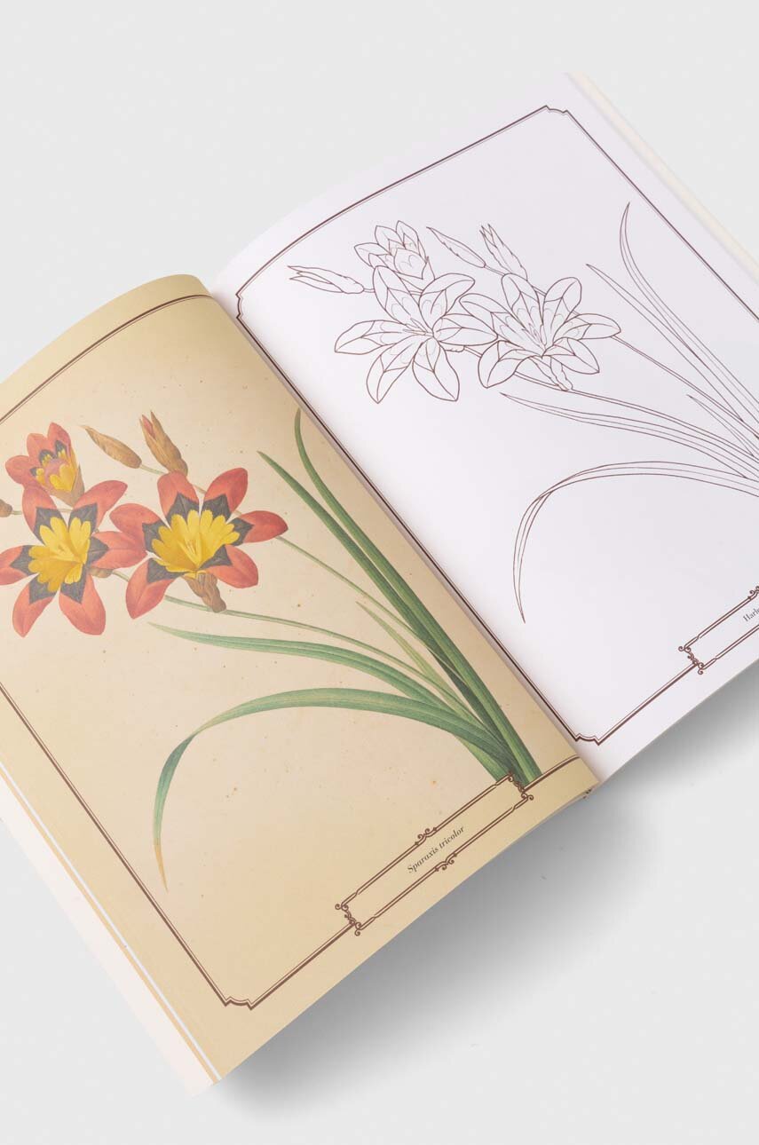 Arcturus Publishing Ltd kolorowanka Beautiful Flowers Colouring Book ...