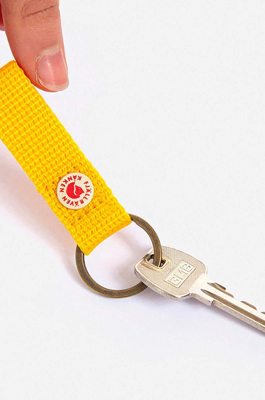 Fjallraven keychain Kanken yellow color at PRM US
