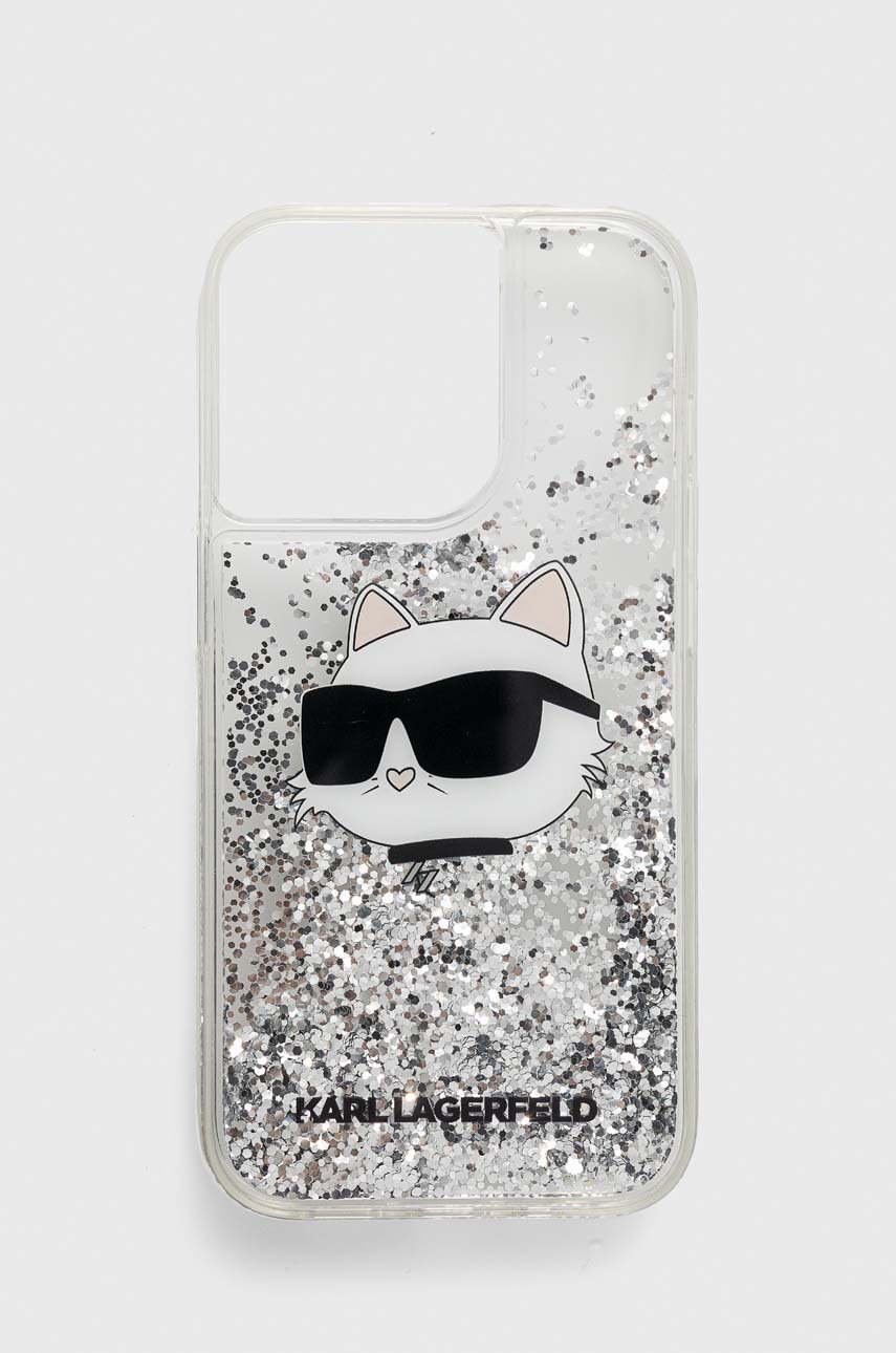 Karl Lagerfeld telefon tok iPhone 14 Pro 6,1 ezüst | ANSWEAR.hu