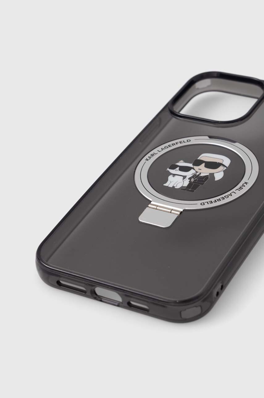 Чохол на телефон Karl Lagerfeld iPhone 13 Pro Max 6.7" колір чорний ...