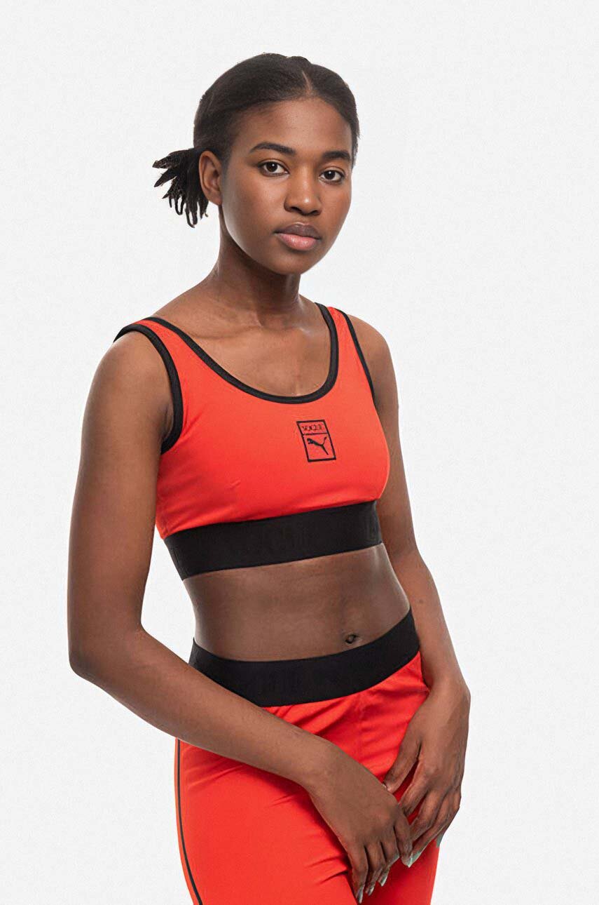 Puma bra x Vogue Bra Top red color at PRM US