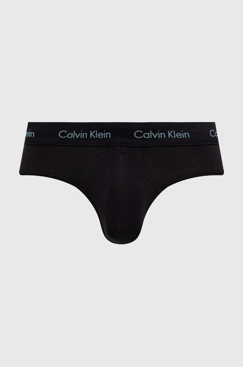 Calvin Klein Underwear Slipy 3 Pack Męskie Kolor Czarny
