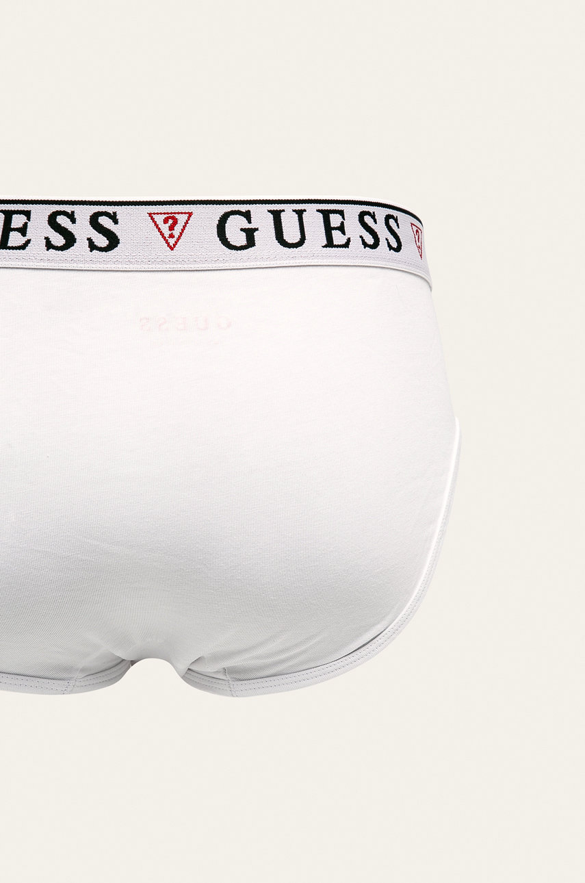 Слипы Guess (3-pack) мужское цвет белый | ANSWEAR.ua