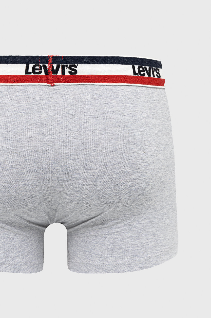 Levi's Bokserki (3-pack) męskie kolor granatowy 37149.0542-navygreyme ...