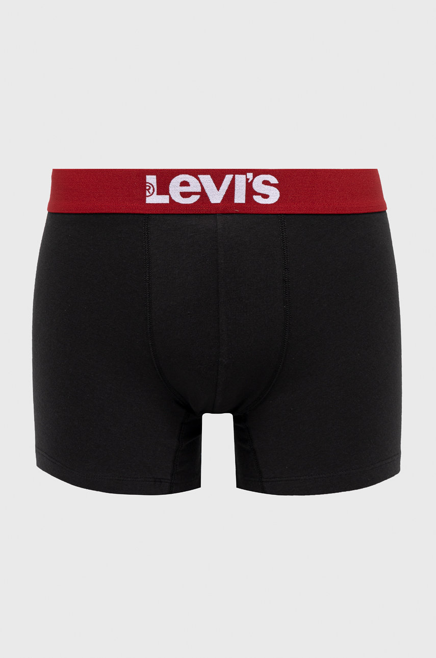 Boxerky Levi's 37149.0272-black, pánske, čierna farba | ANSWEAR.sk