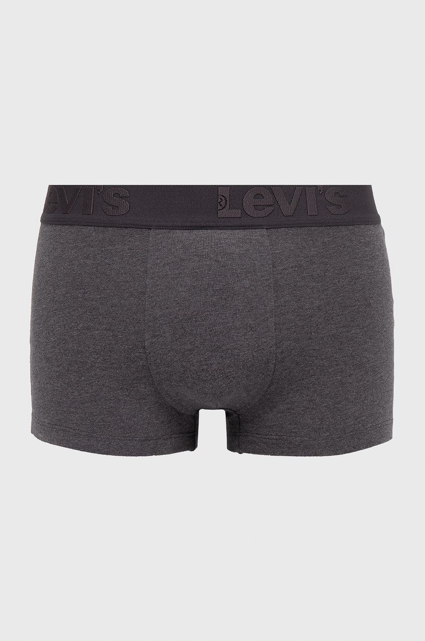 Levi's Bokserki (3-pack) męskie kolor szary 37149.0423-greymelang ...