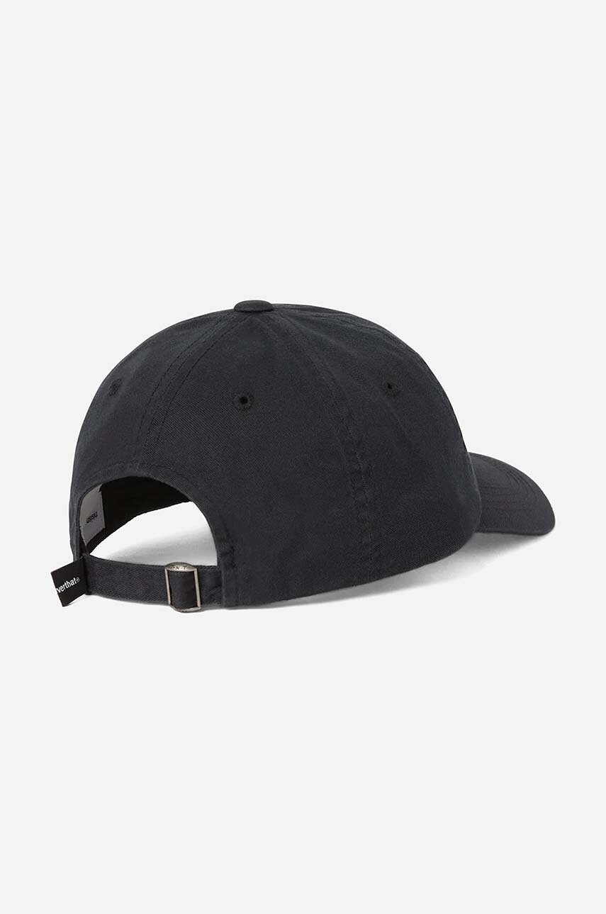 thisisneverthat cotton baseball cap T-Logo Cap black color at PRM US
