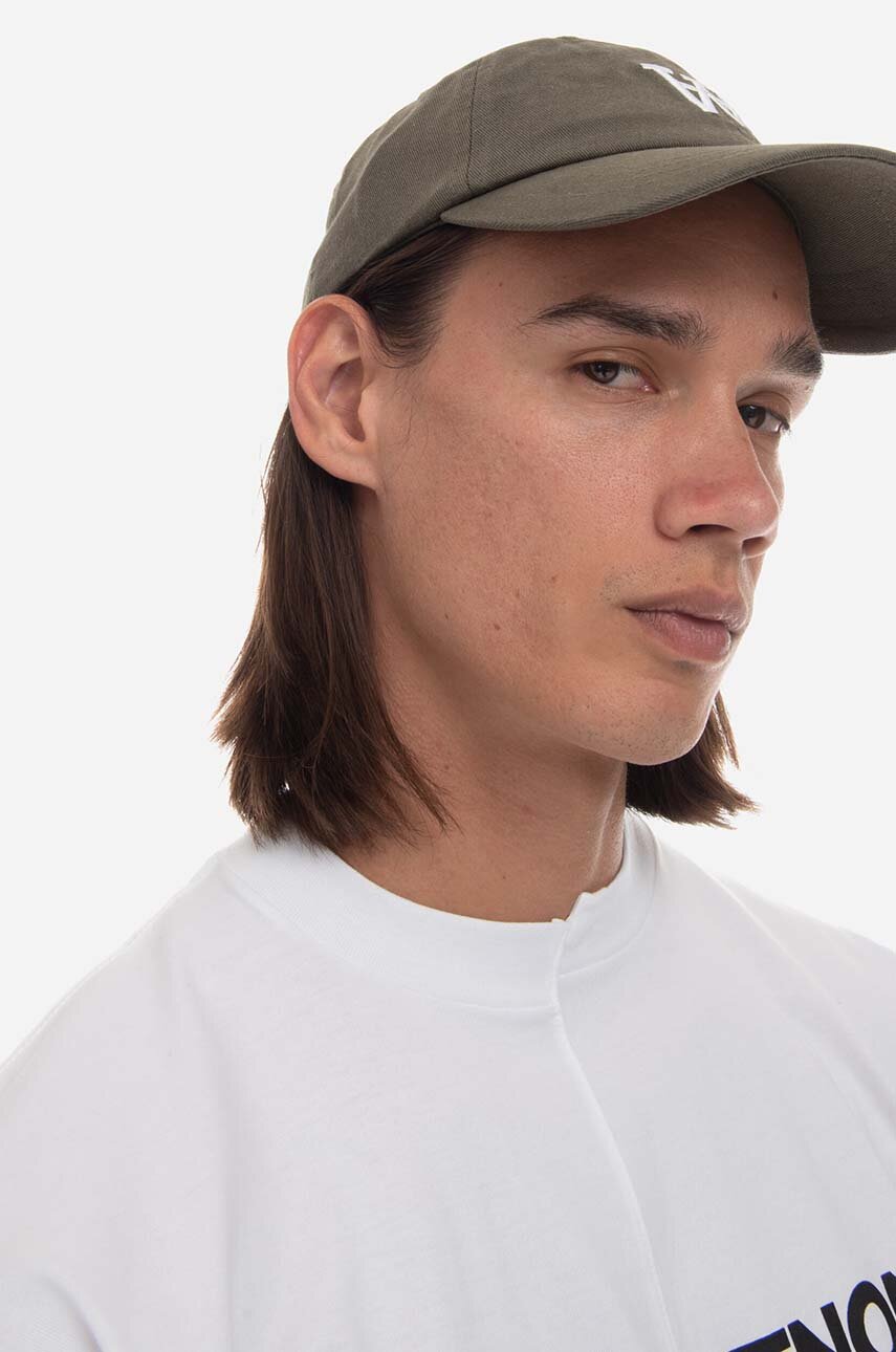 Wood Wood cotton baseball cap Eli AA green color at PRM US