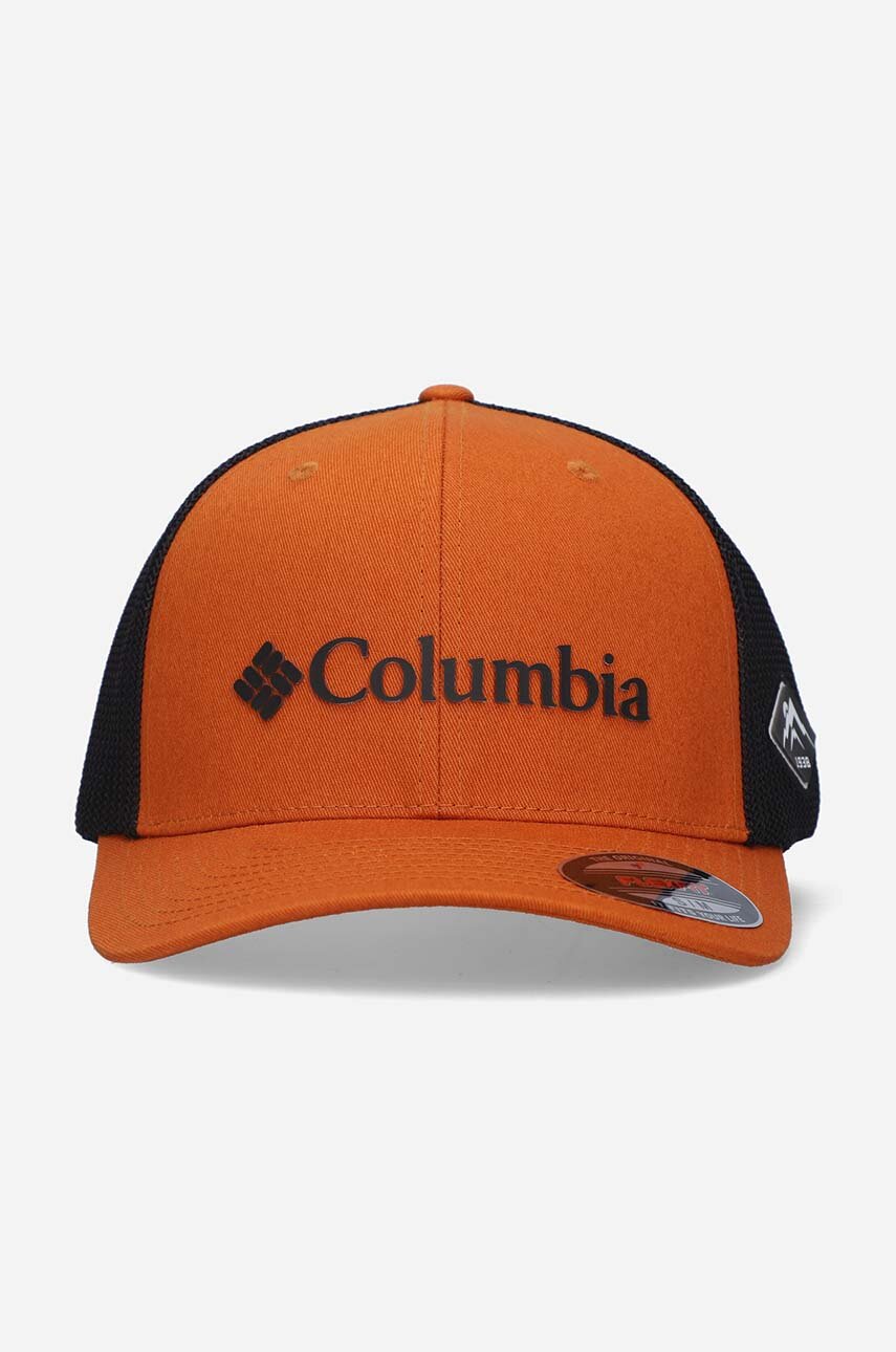 Columbia baseball cap Mesh Ball Cap brown color at PRM US