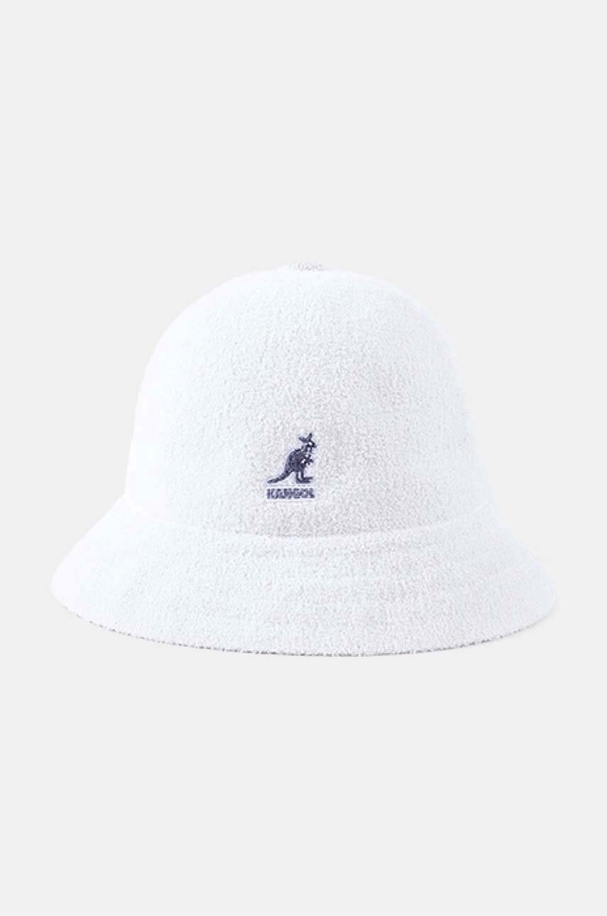 Kangol hat Kangol Bermuda Casual 0397BC WHITE white color at PRM US