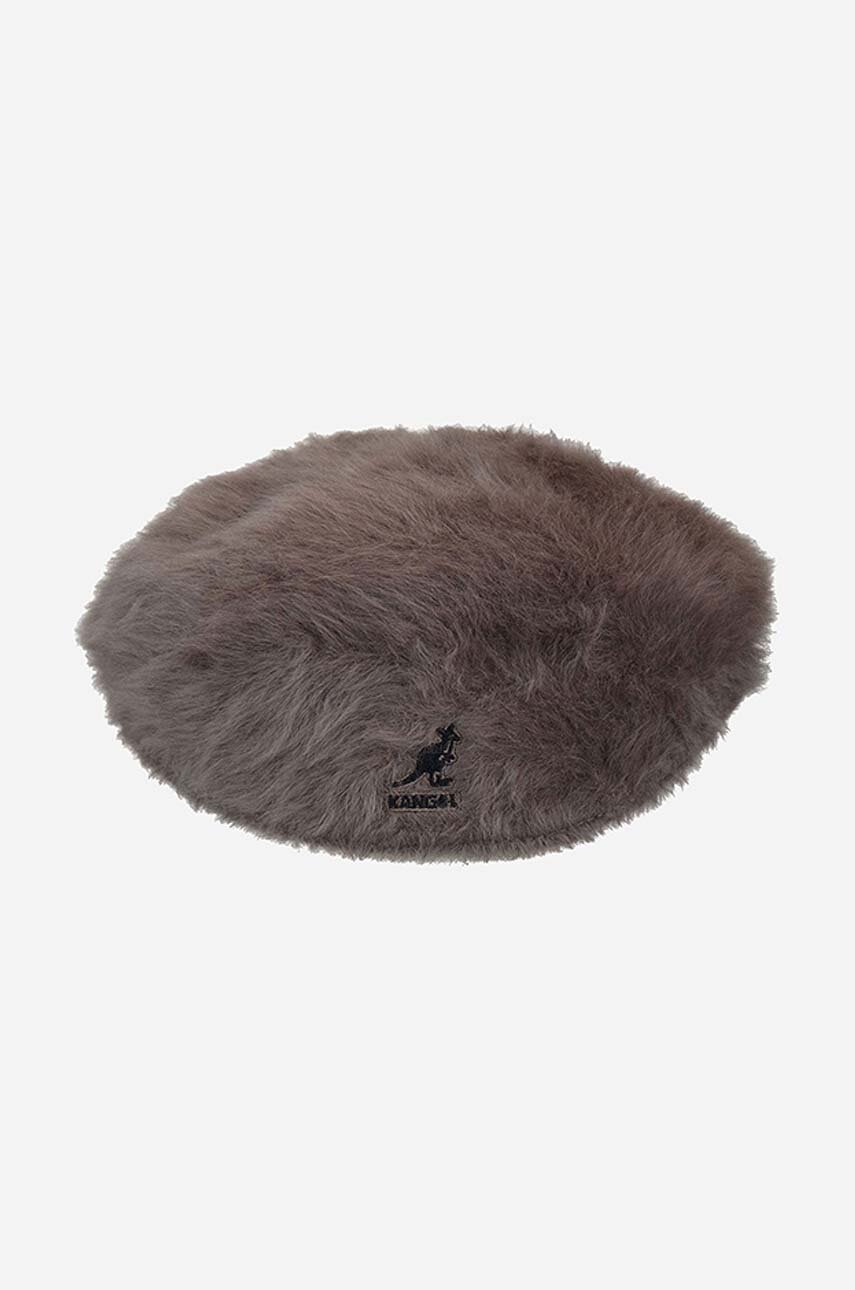 Kangol wool blend bakerboy hat Cocoa Furgora 504 brown color at PRM US